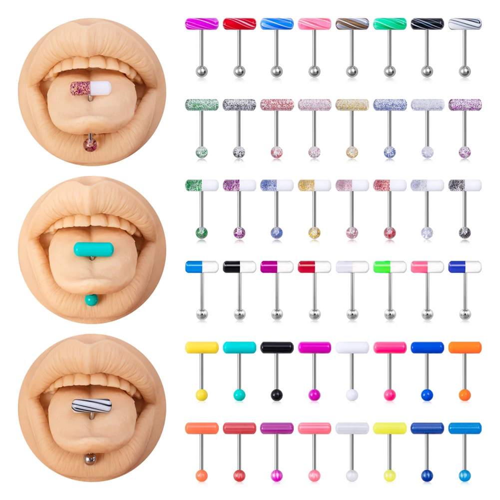 Tongue Piercing Types Chart