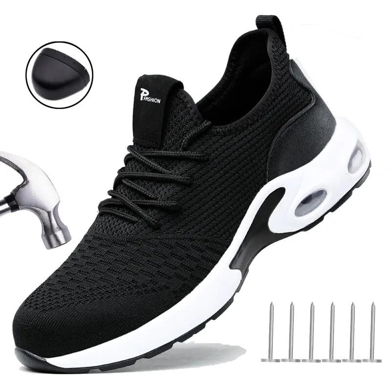 Work-Safety-Shoes-For-Men-And-Women-Breathable-Work-Shoes-Steel-Shoes ...