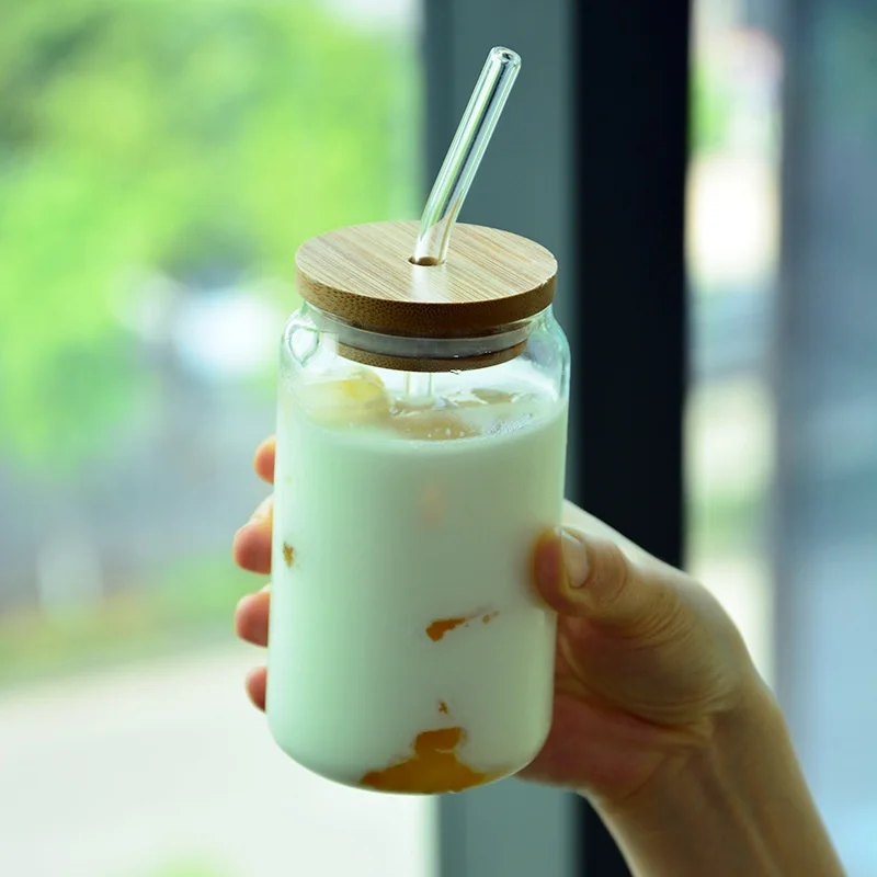 Creative Simple Coke Can Glass Transparent High Temperature Resistant ...
