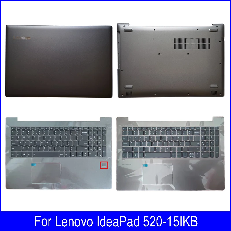 New Laptop LCD Back Cover / Palmrest with Keyboard / Bottom Case For ...