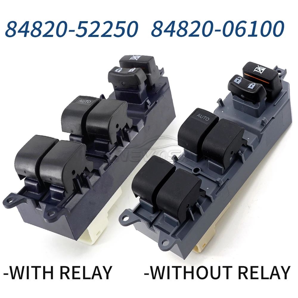 NEVOSA-84820-06100-Master-Power-Window-Switch-For-Toyota-RAV4-Camry ...