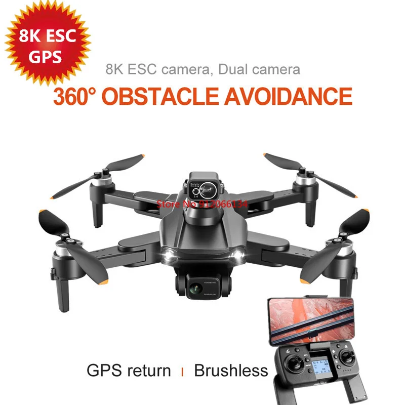 Profesional-GPS-Quadcopter-360-Obstacle-Avoidance-8K-ESC-Camera-Aerial-Photography-Brushless-GPS ...