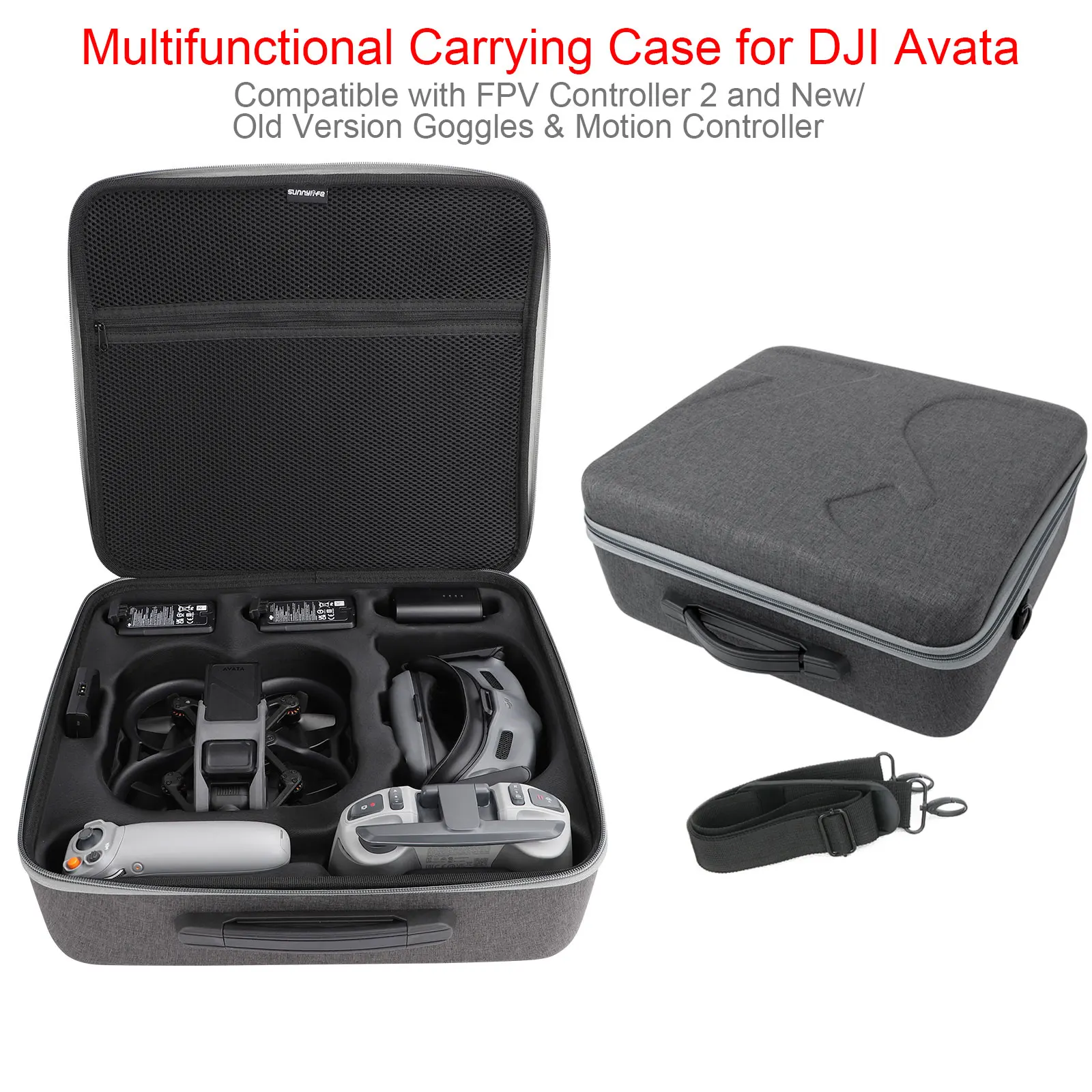 New Storage Bag For Dji Avata Case Goggles 2 Portable Carrying Bag For ...