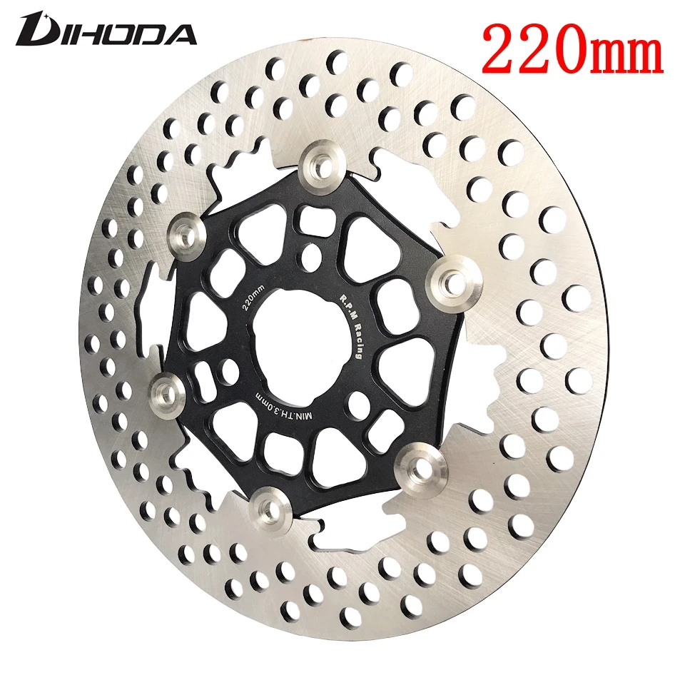 Universal-CNC-Aluminum-alloy-Floating-disk-motorcycle-brake-disc-220mm ...