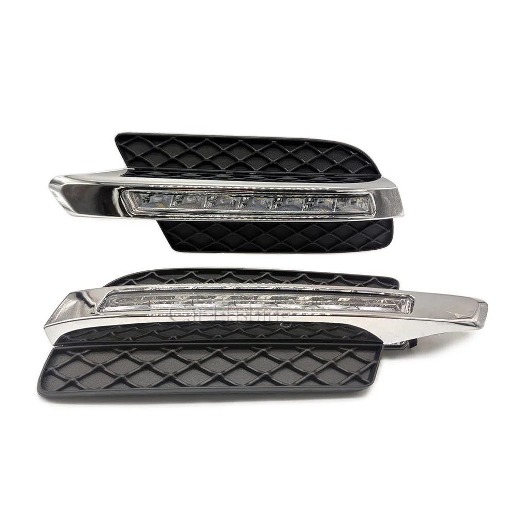 For-Mercedes-Benz-X164-GL320-GL350-GL450-GL550-DRL-Fog-light-Front ...