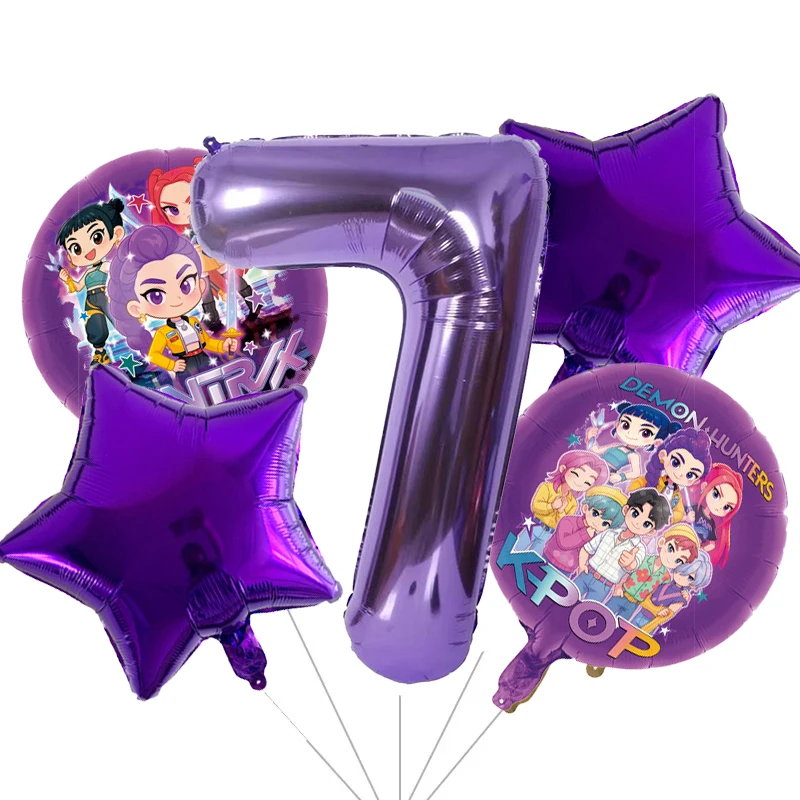 Kpop Demon Hunter X Transformer: The Ultimate Kids’ Party Balloon Set ...