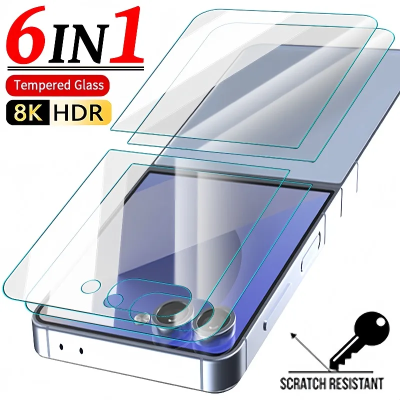 Premium 9H Hardness Tempered Glass Screen Protector - Front & Back Anti ...