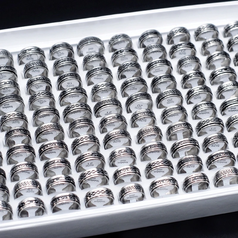 Stainless Jewelry Accessories | Stainless Rotating Rings | Stainless ...