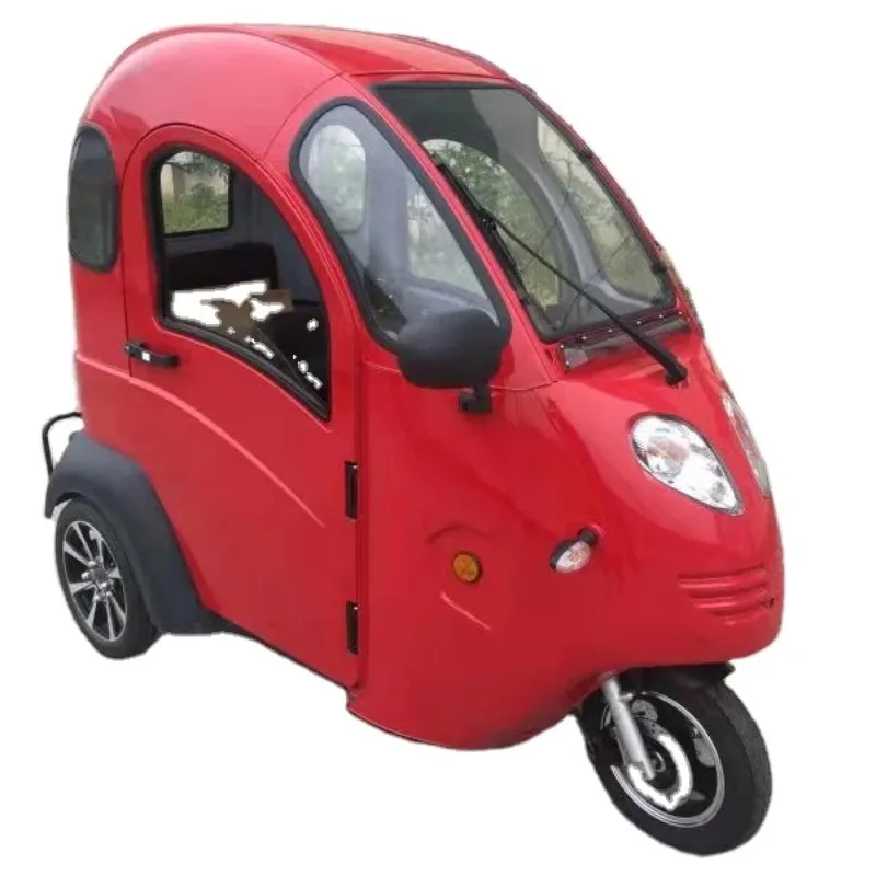 Electro-tricycle Closed Motorized Electric Tricycles Steel Made in ...