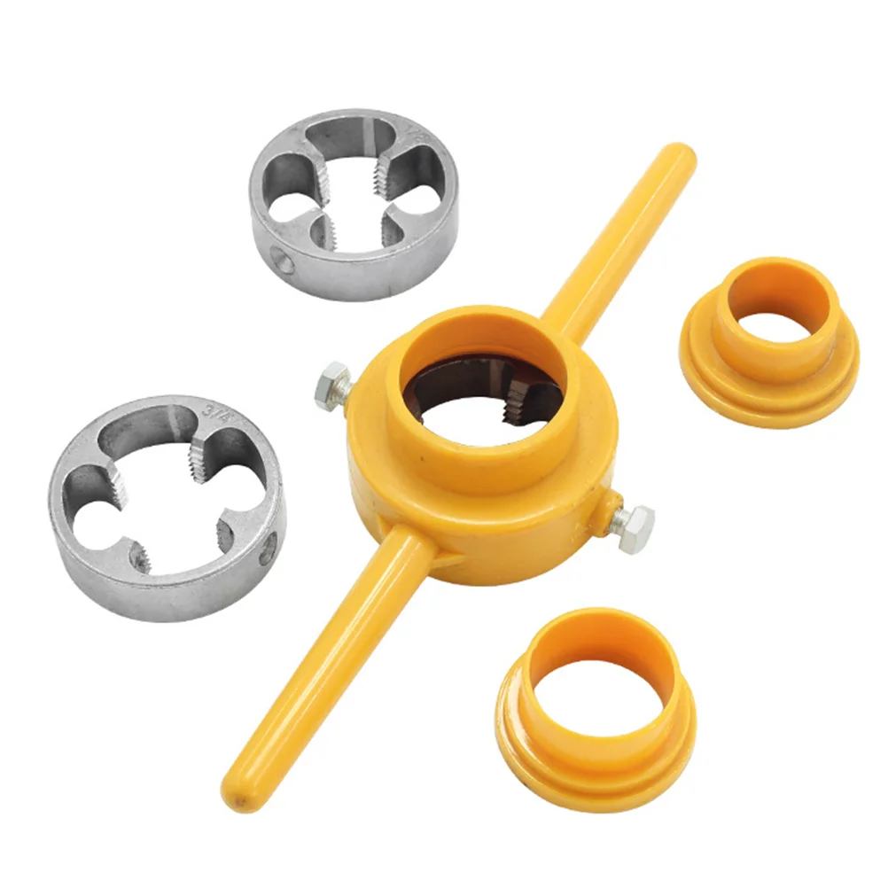 1-Set-of-6PCS-Water-Pipe-Threading-Die-Plastic-Pipe-Screw-Die-Tap ...