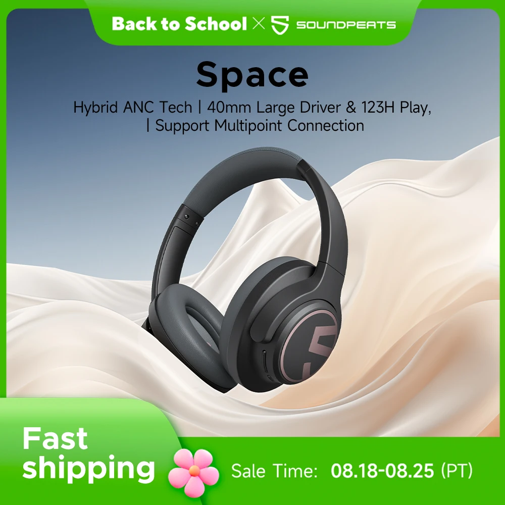 SoundPEATS-Space-Headphones-Bluetooth-5-3-Hybrid-Active-Noise ...