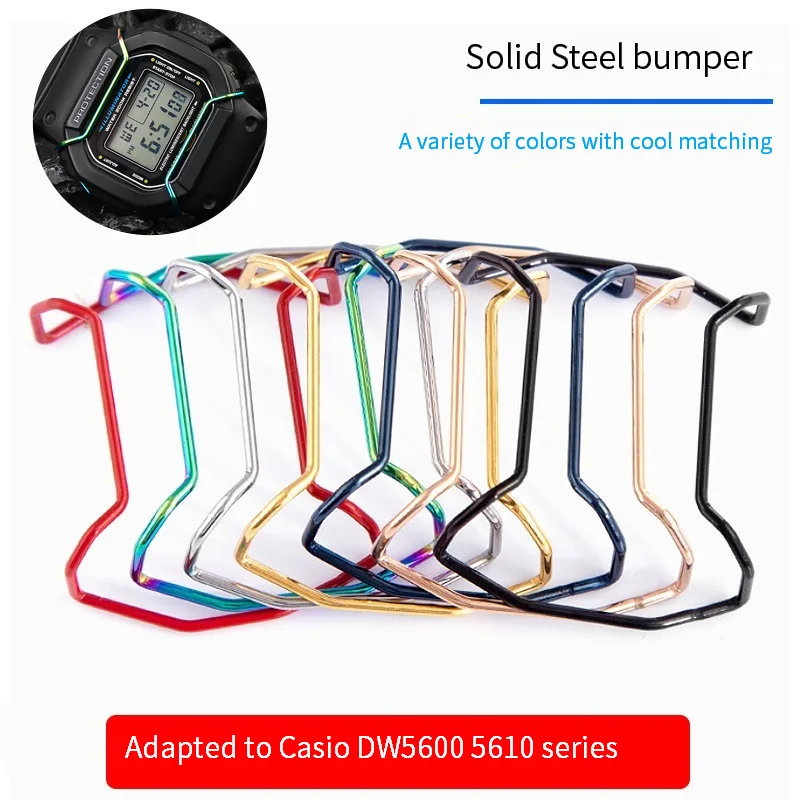 Watch-Bumper-For-Casio-DW5600-DW5610-GW-B5600-GW-5000-Series-Male-Metal ...