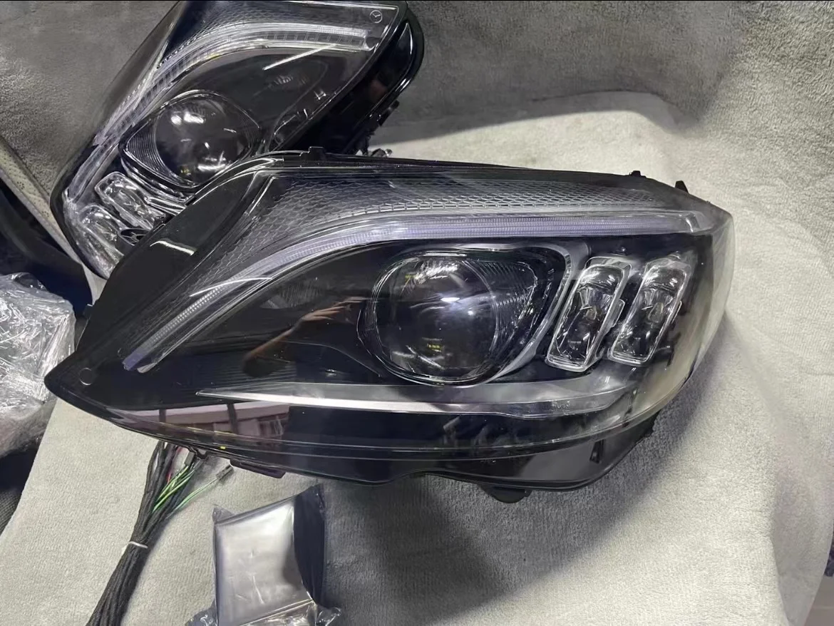 Ajuste-para-mercedes-benz-C-Headlight-2019-2023-c-class-W205-Multibeam ...
