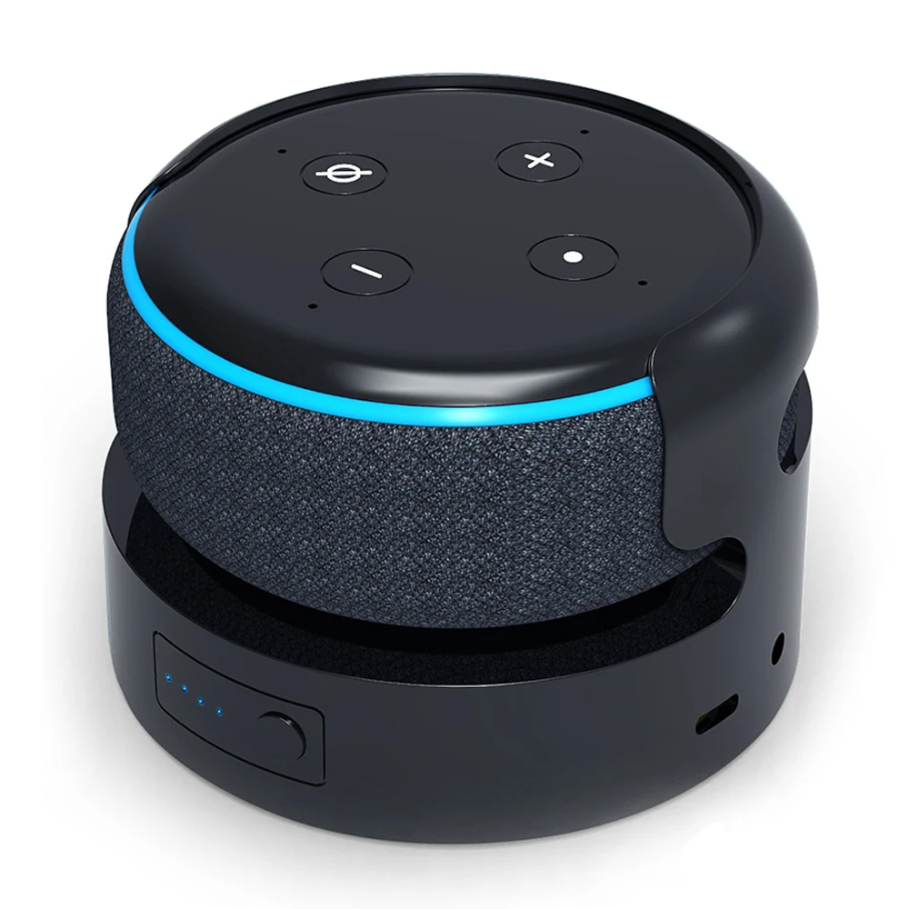Amazon Echo Portable Battery Base | Echo Dot Battery | Alexa Echo Dot ...