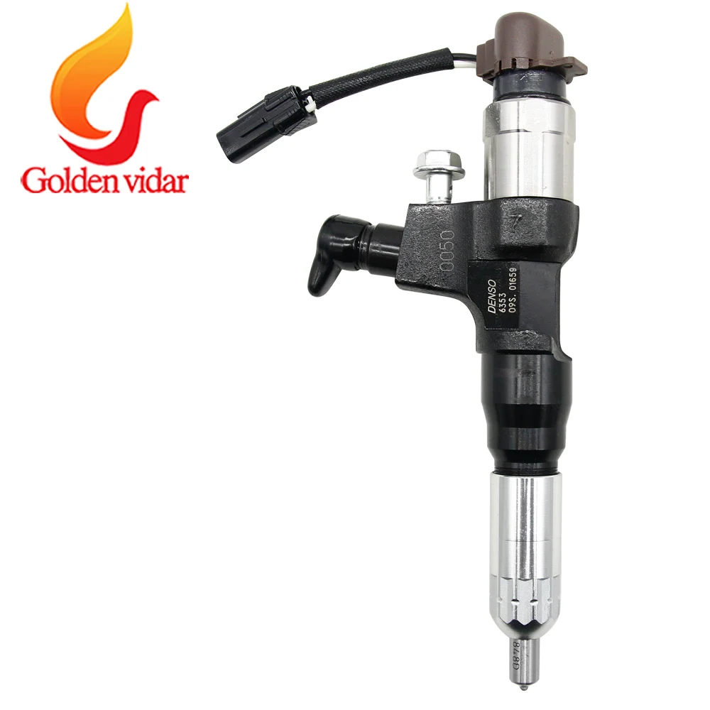 6pcs-lot-Common-Rail-Diesel-Fuel-Injector-095000-6353-for-Denso ...
