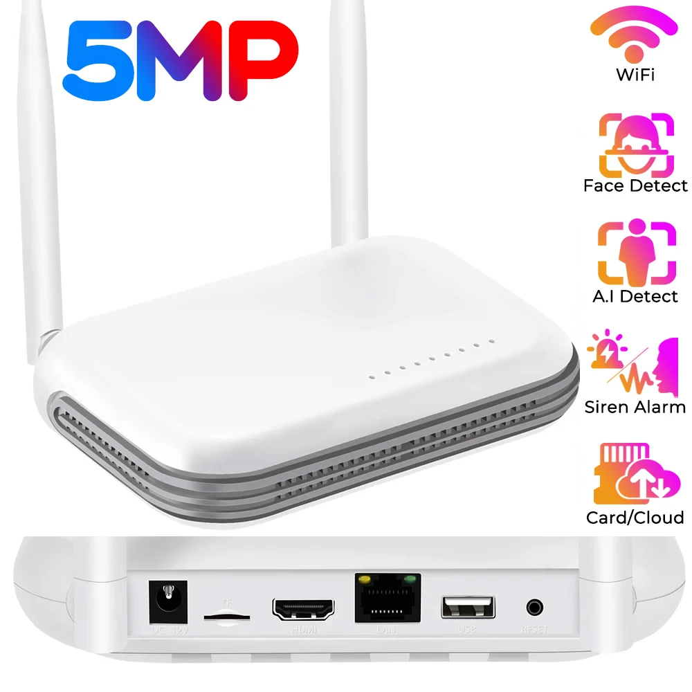 Wifi-NVR-Mini-4CH-5MP-8CH-3MP-H-265-Onvif-XMeye-Network-Video-Recorder ...