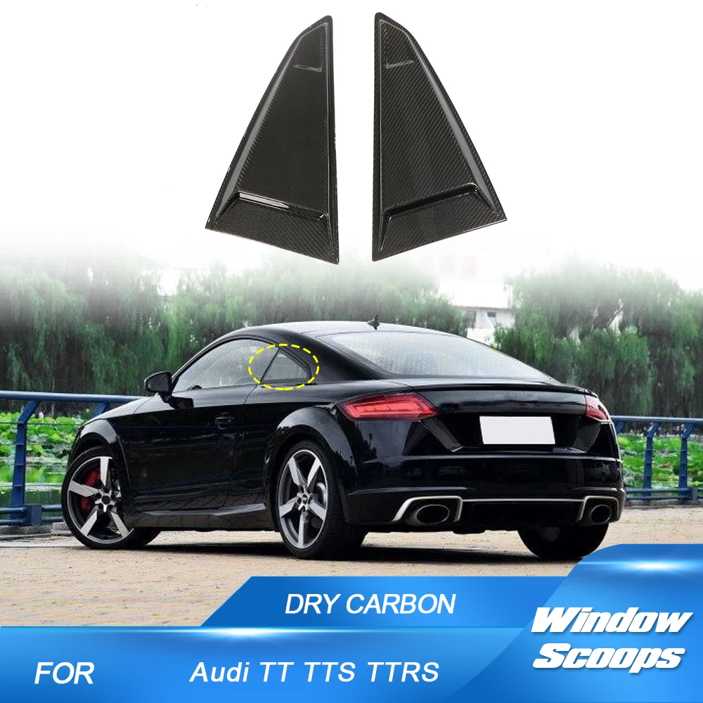 2PCS-Side-Window-Louvers-Scoop-Cover-Trim-Fit-for-Audi-TT-TTS-TTRS ...