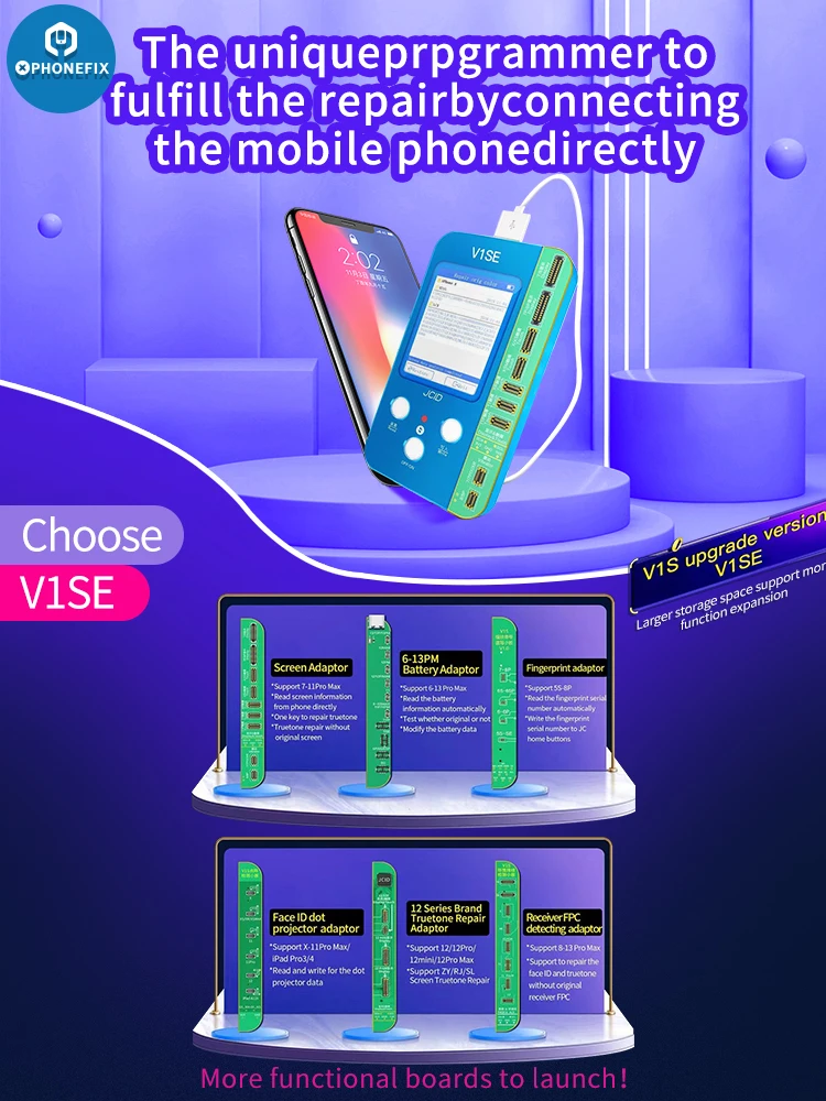 Jc Repair Iphone Programmer | Jc V1 Programmer Iphone X | Battery ...