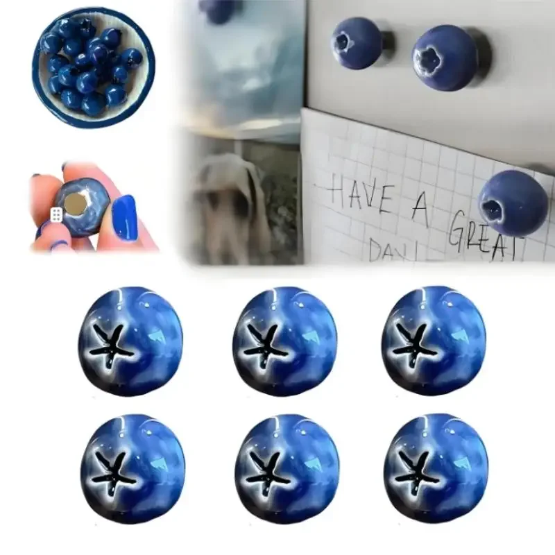 Why a 3D Realistic Blueberry Magnet Is the Perfect Blend of Function ...