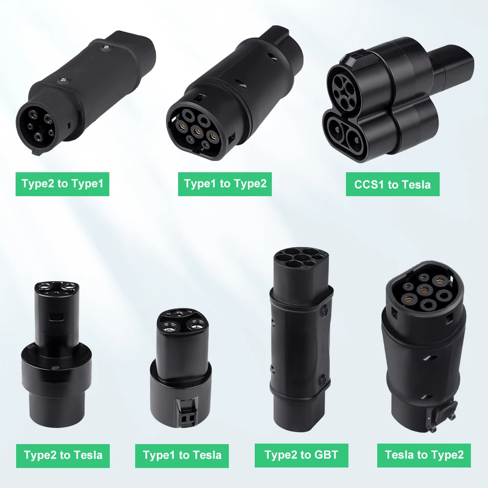 For-Tesla-EV-Charger-Connector-Electric-Vehicle-Charging-Connector ...