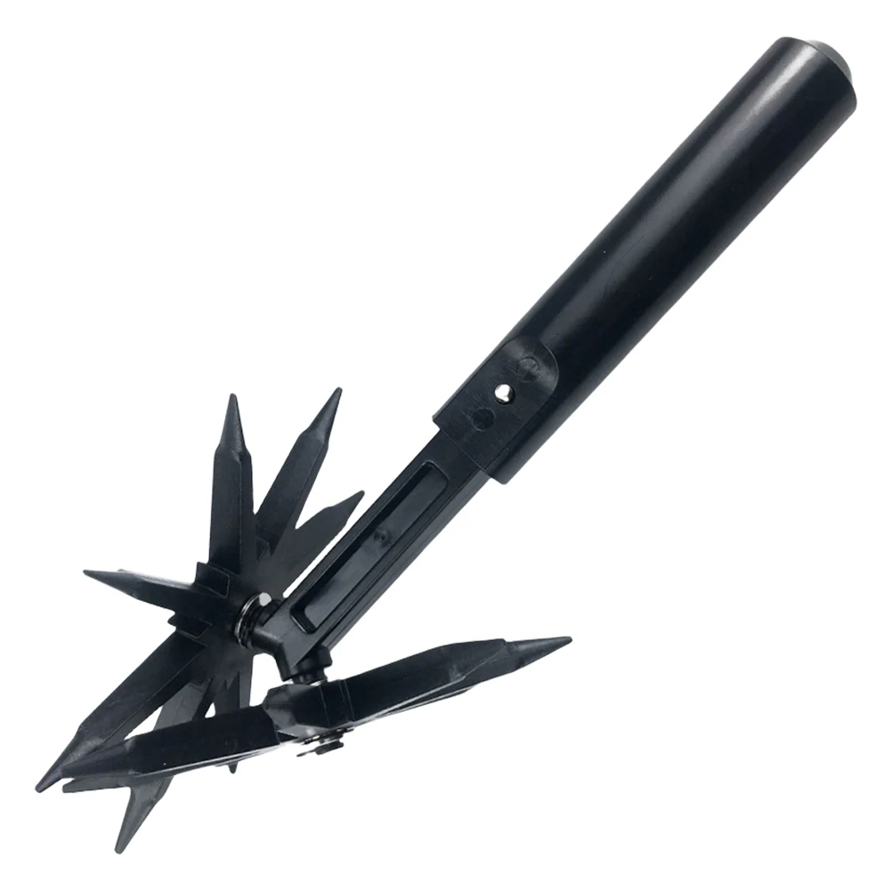 2-in-1 Garden Soil Scarifier Tool Lawn Loosening Rotary Tiller Soil ...