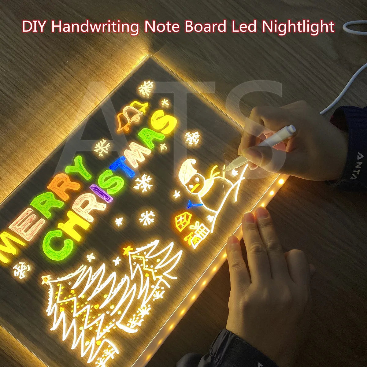 Led Light Message Board | Led Light Creative Gift | Board Night Light ...