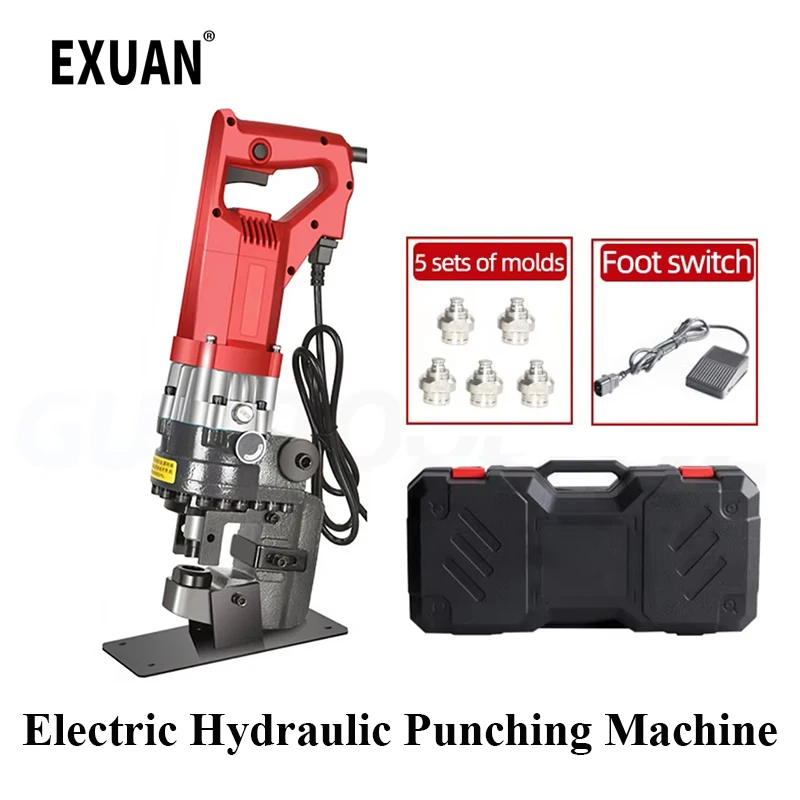 Electric-Hydraulic-Punching-Machine-Angle-Steel-Channel-Steel-Small ...