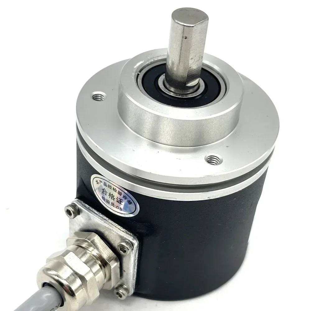 60mm-Absolute-Rotary-Encoder-8-10-12-bit-Multi-turn-4-20mA-SSI-RS485 ...