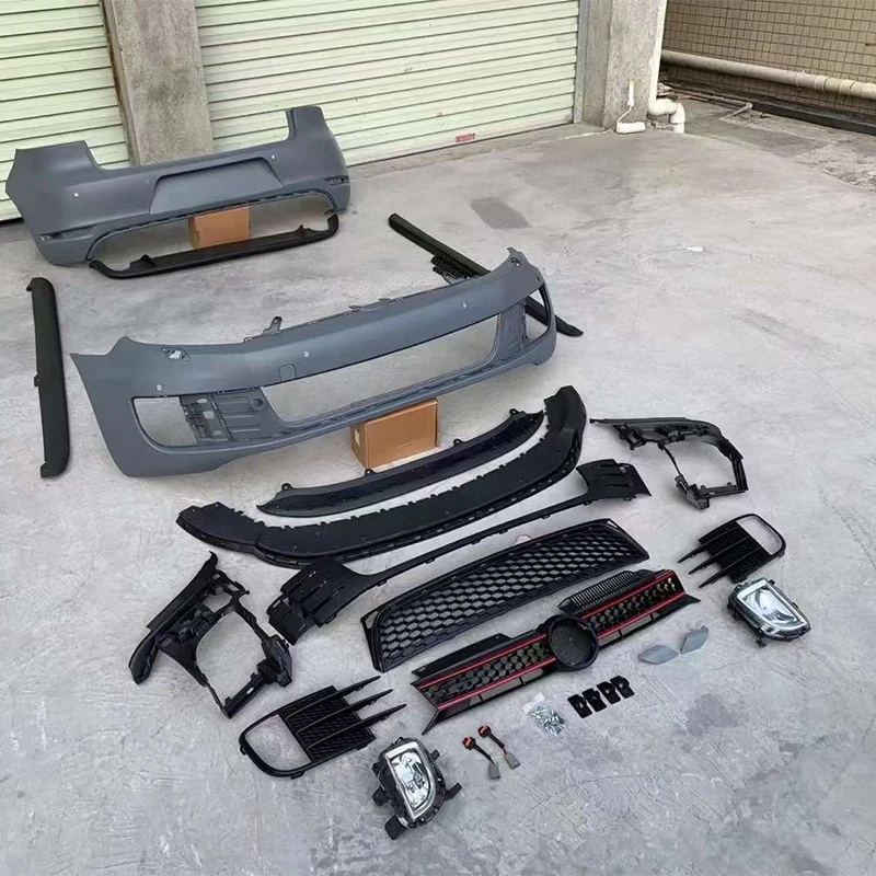 2008 To 2013 For Volkswagen Vw Golf 6 Mk6 Gti R R20 Body Kit Big Siege ...
