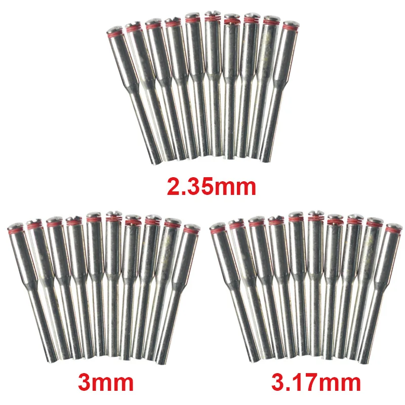 10PCs-2-35-3-3-17mm-Steel-Mandrel-Dremel-Screw-Mandrel-Shank-for-Mini ...