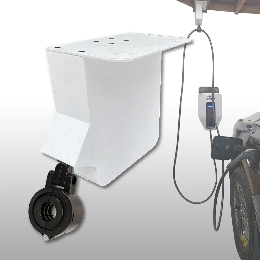 Residential-Garage-EV-Charger-Cable-Management-Retractor-Auto-Lock-Stop ...