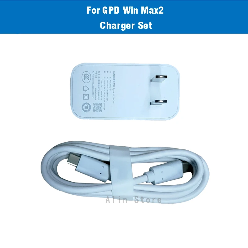 Original-New-For-GPD-Win-Max2-Charger-100W-Fast-Charging-Power-Adapter ...
