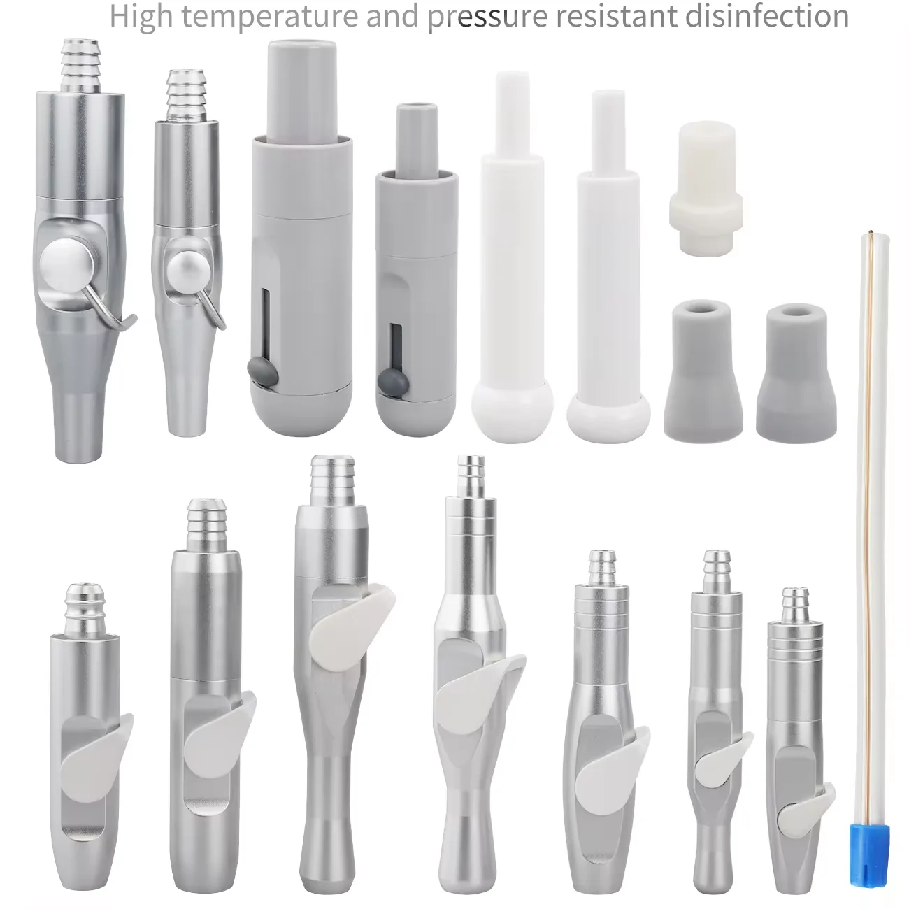 Dental Valve Oral Saliva Ejector Suction Strong Weak Suction Handle ...
