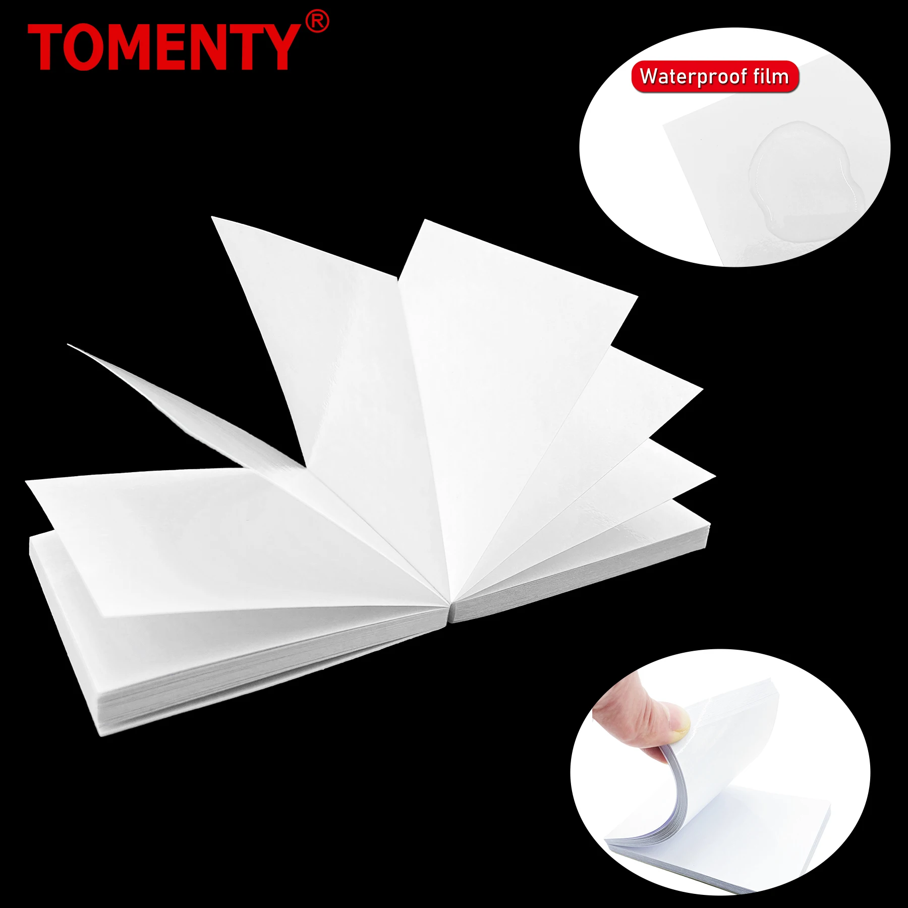 50-Sheets-Dental-Disposable-Mixing-Paper-Thickening-White-Cementing ...