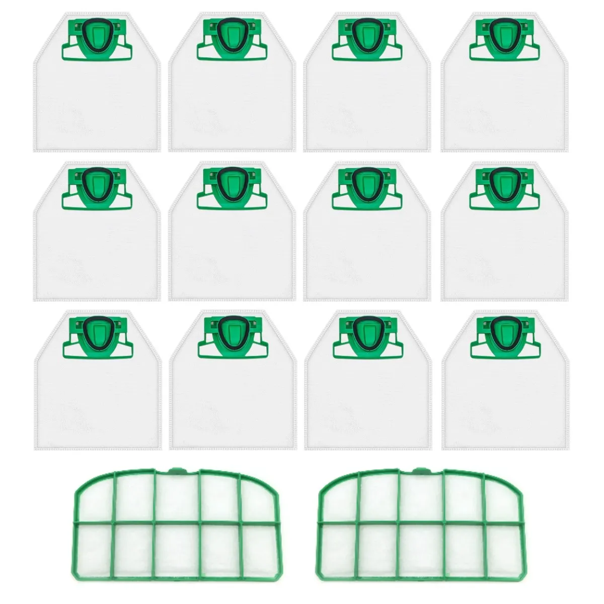 Dust Bags HEPA Filter For Vorwerk Kobold VK200 FP200 Vacuum Cleaner ...