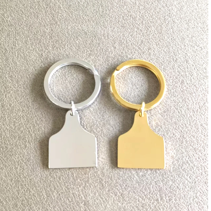 New 10pcs lot Cute House Pendant Keychain Women Cute Stainless Steel ...