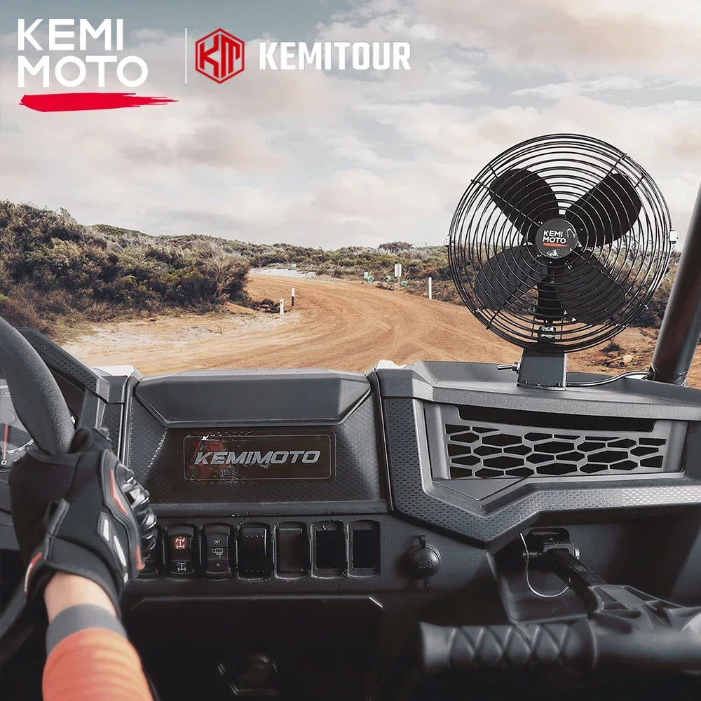 KEMiMOTO-8inch-Universal-12v-Cooling-Fans-Compatible-with-UTV-ATV-Car ...