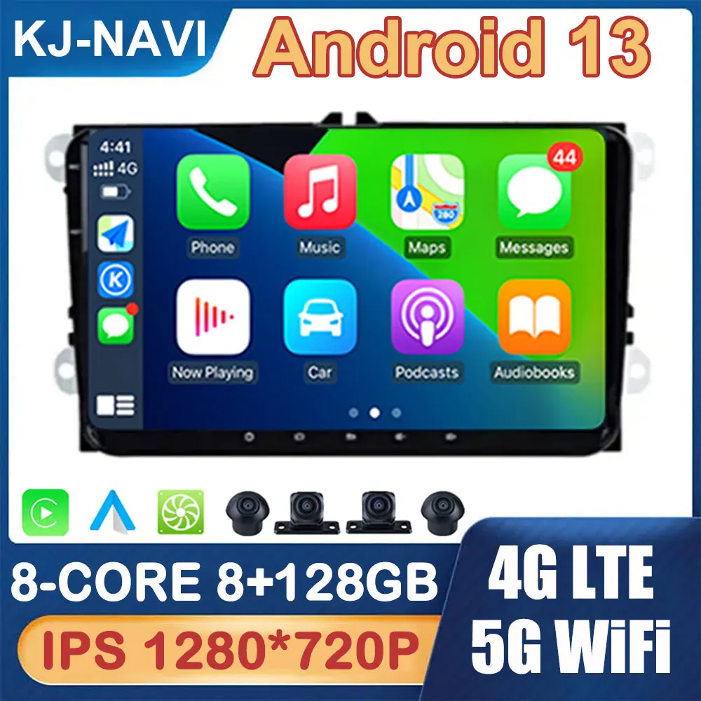 Android 13 for VW/Volkswagen/Golf/Polo/Tiguan/Passat/b7/b6/leon/Skoda ...