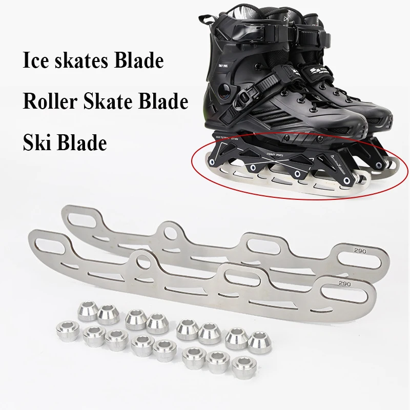 290mm-Ice-Skates-Roller-Skate-Ski-Blade-Stainless-Steel-Inline-Figure ...