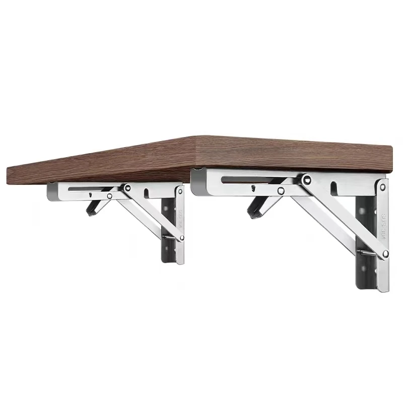8-20Inch-Stainless-Steel-Folding-Bracket-Wall-Mounted-Triangle-Wall ...