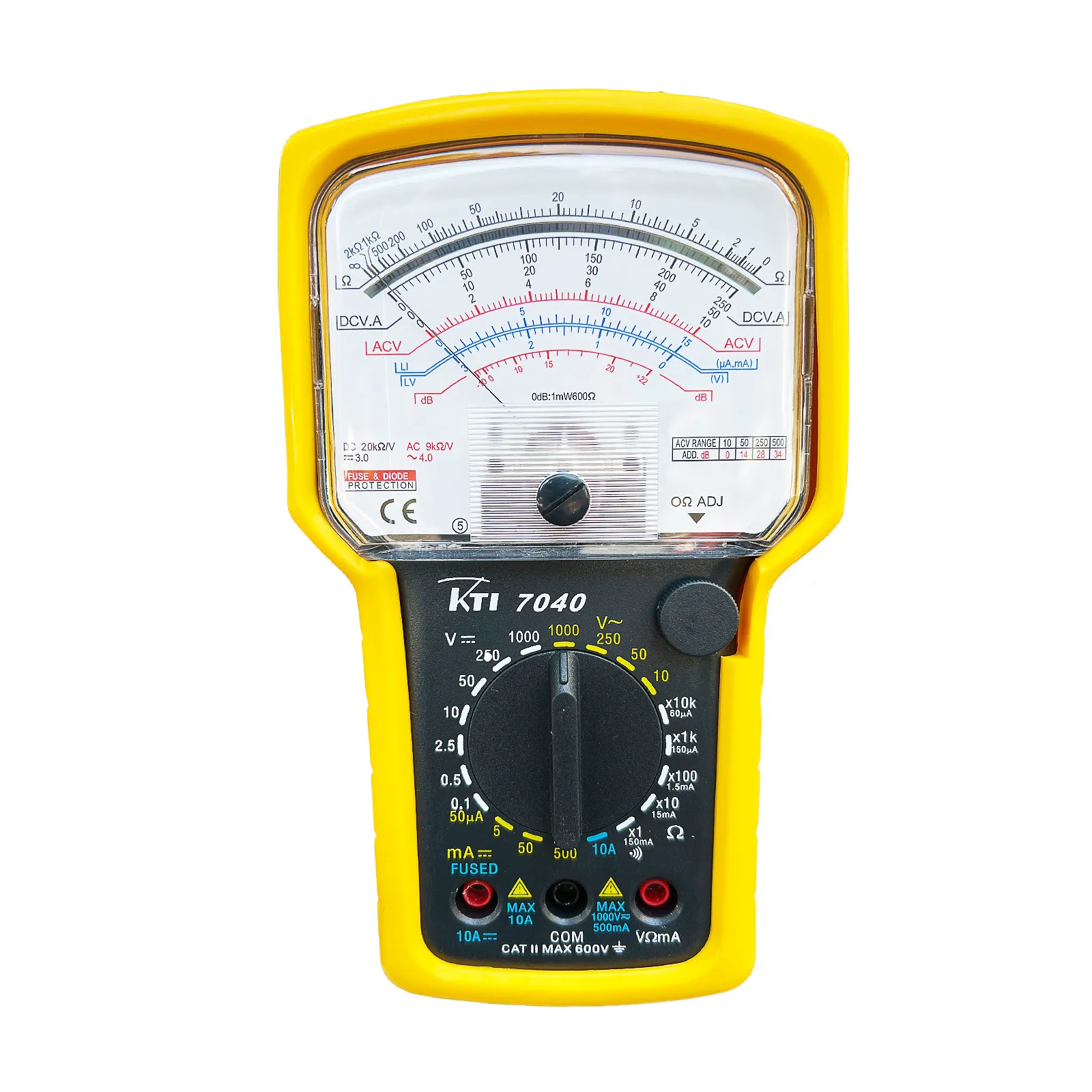 KT7040-High-Precision-Pointer-Multimeter-AC-DC-1000V-Internal-Magnetic ...