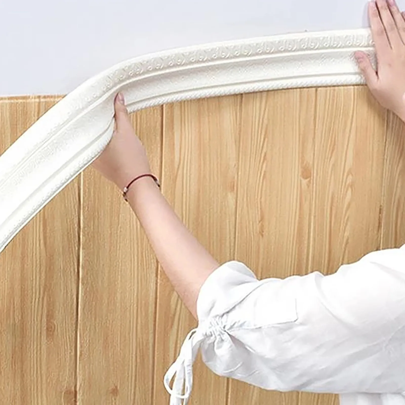 8x230cm-MultiPattern-Baseboard-Self-adhesive-Wall-Sticker-TV-Background ...