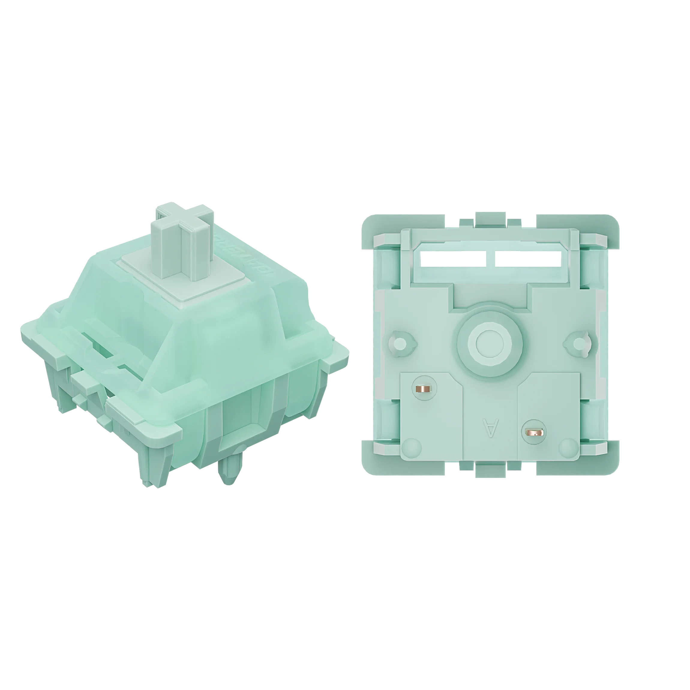 GATERON Mint Dual-Stage Spring Switches for MX Mechanical Keyboard, 5 ...