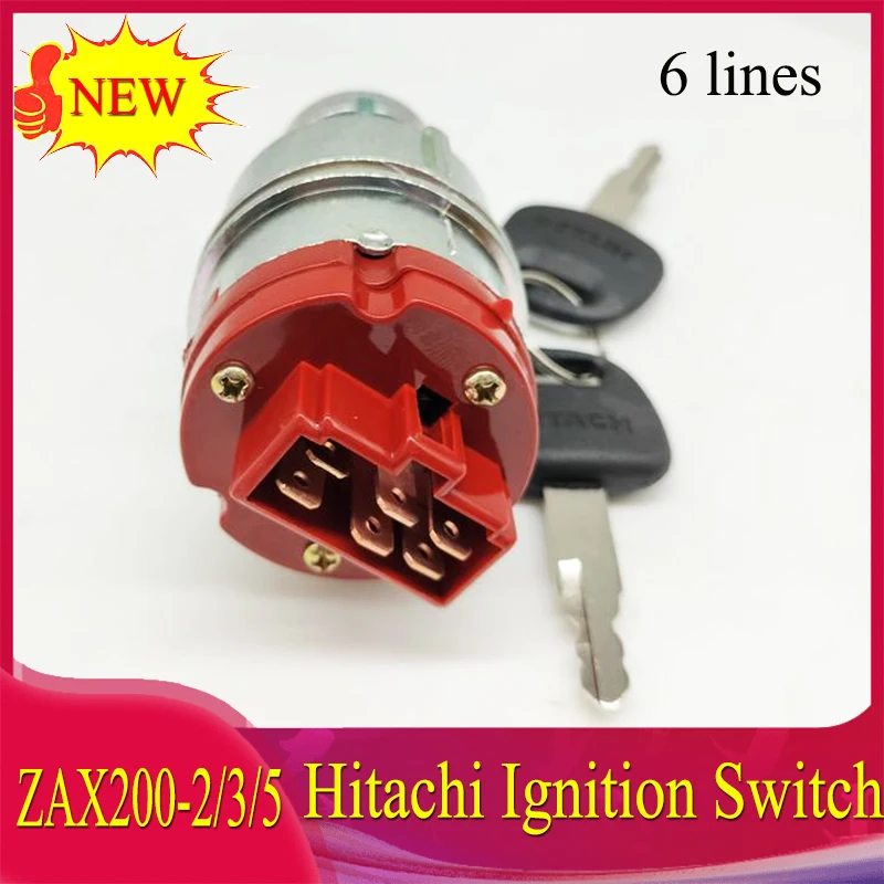New-High-Quality-EX200-2-EX200-5-EX200-3-Ignition-Switch-4448303 ...