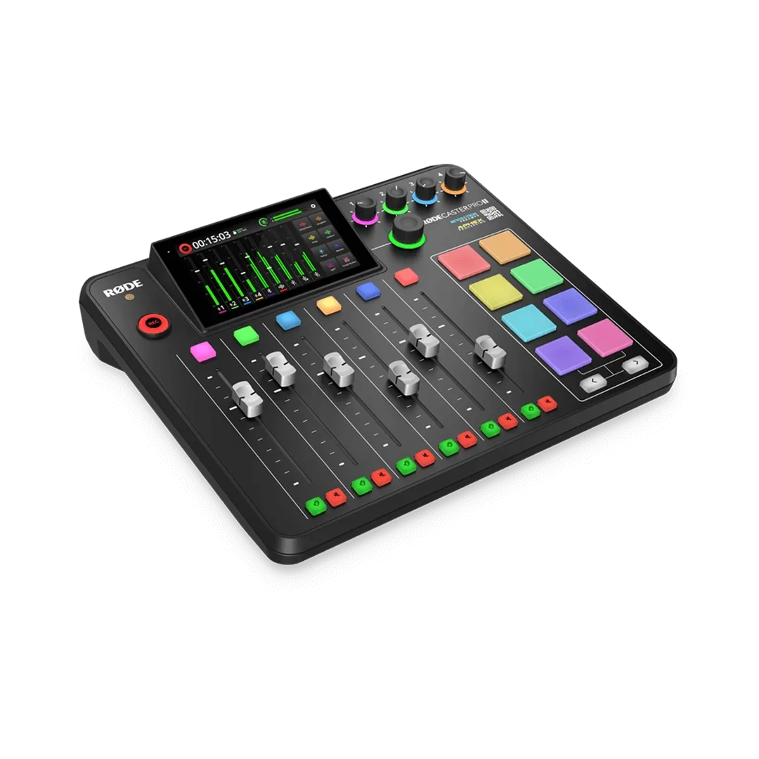 RODE-Caster-Pro-II-fully-integrated-audio-production-studio-ultra-low ...