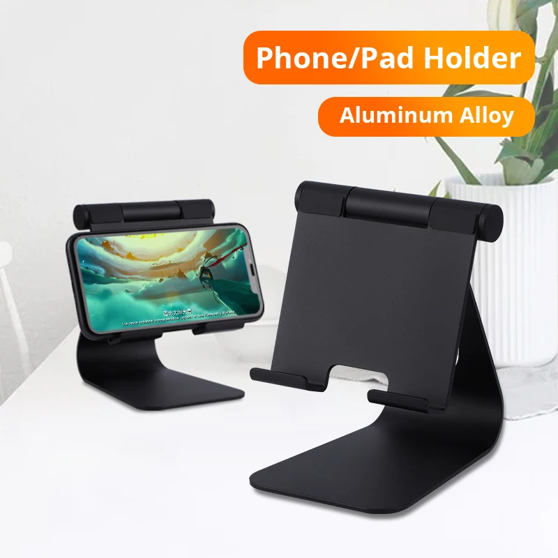 Aluminum-Alloy-Desktop-Mobile-Phone-Stand-Foldable-iPad-Tablet-Support ...