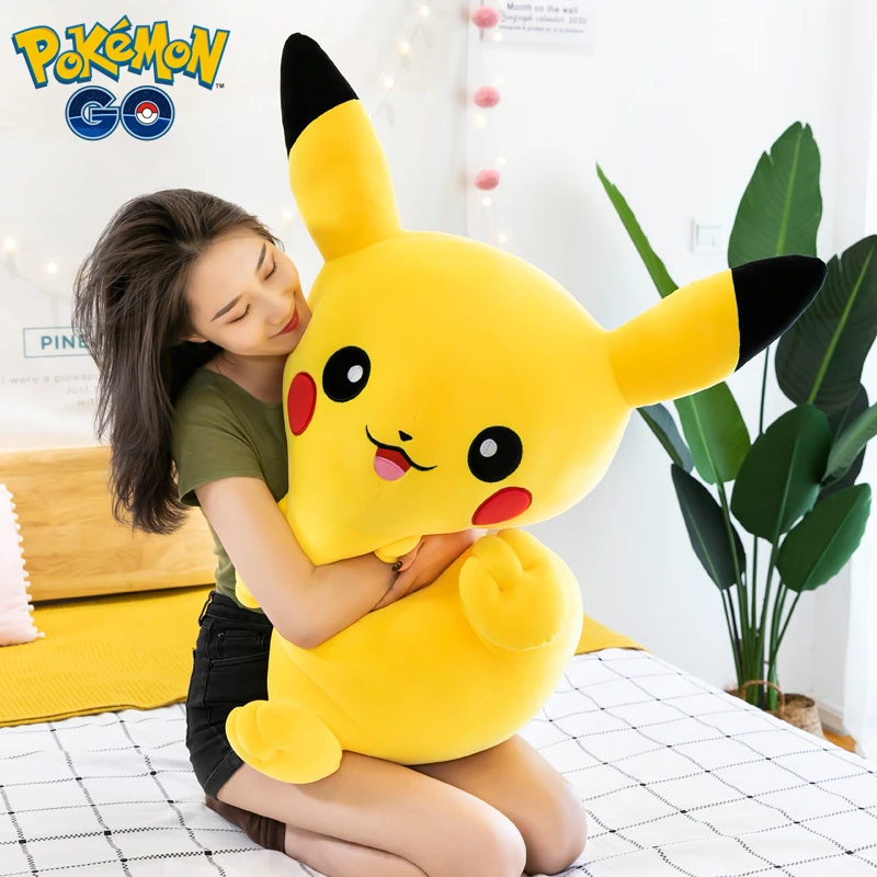 Pokemon-Series-Anime-Cute-Down-Cotton-Smiling-Pikachu-Doll-Plush-Toy ...