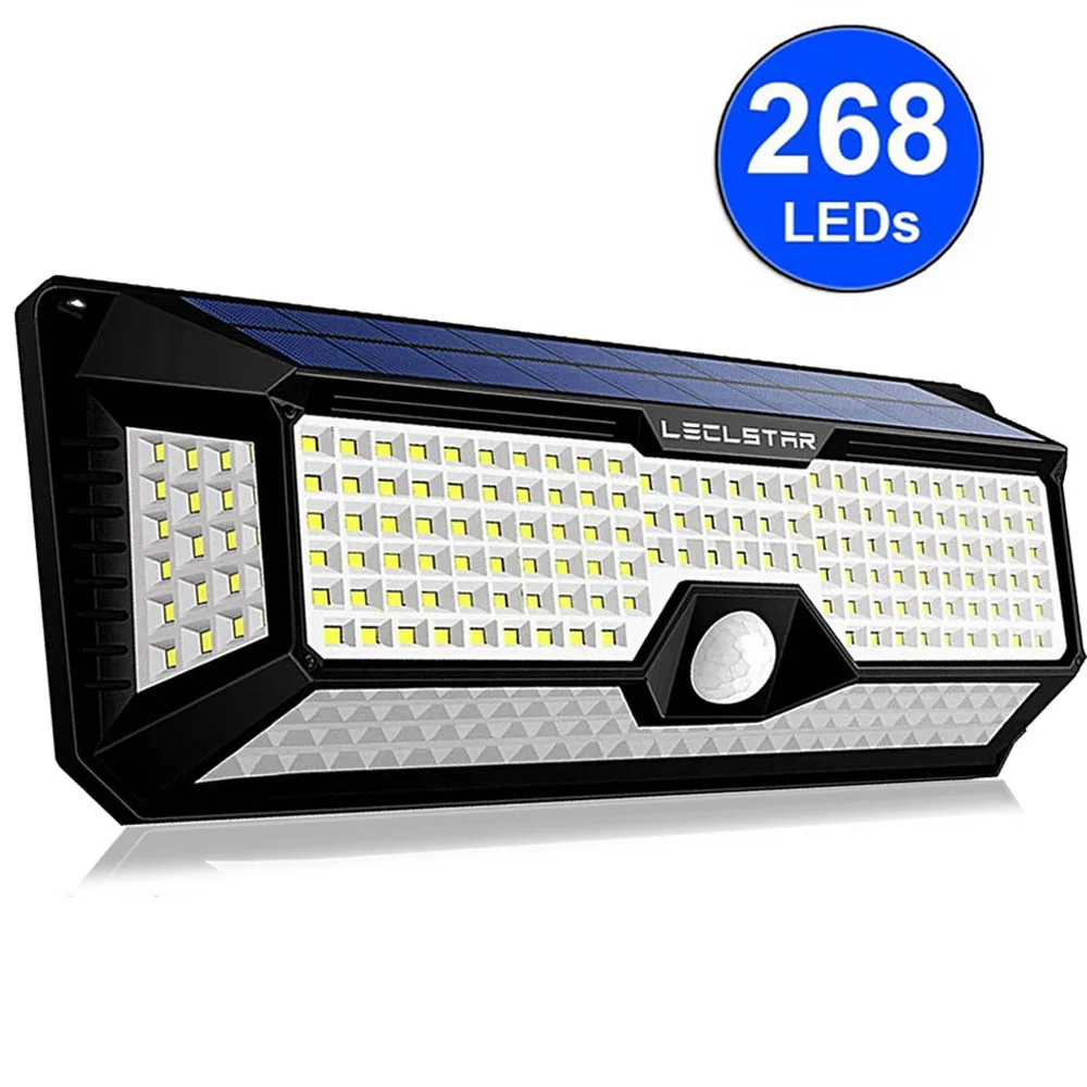 268 LED Reflektor Solar Power Terrasse Lichter für Garten Dekoration ...