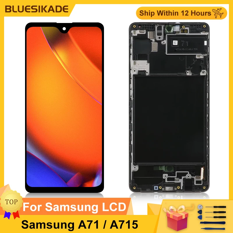 AMOLED-Display-LCD-pe-a-de-substitui-o-para-Samsung-Galaxy-A71-Touch ...