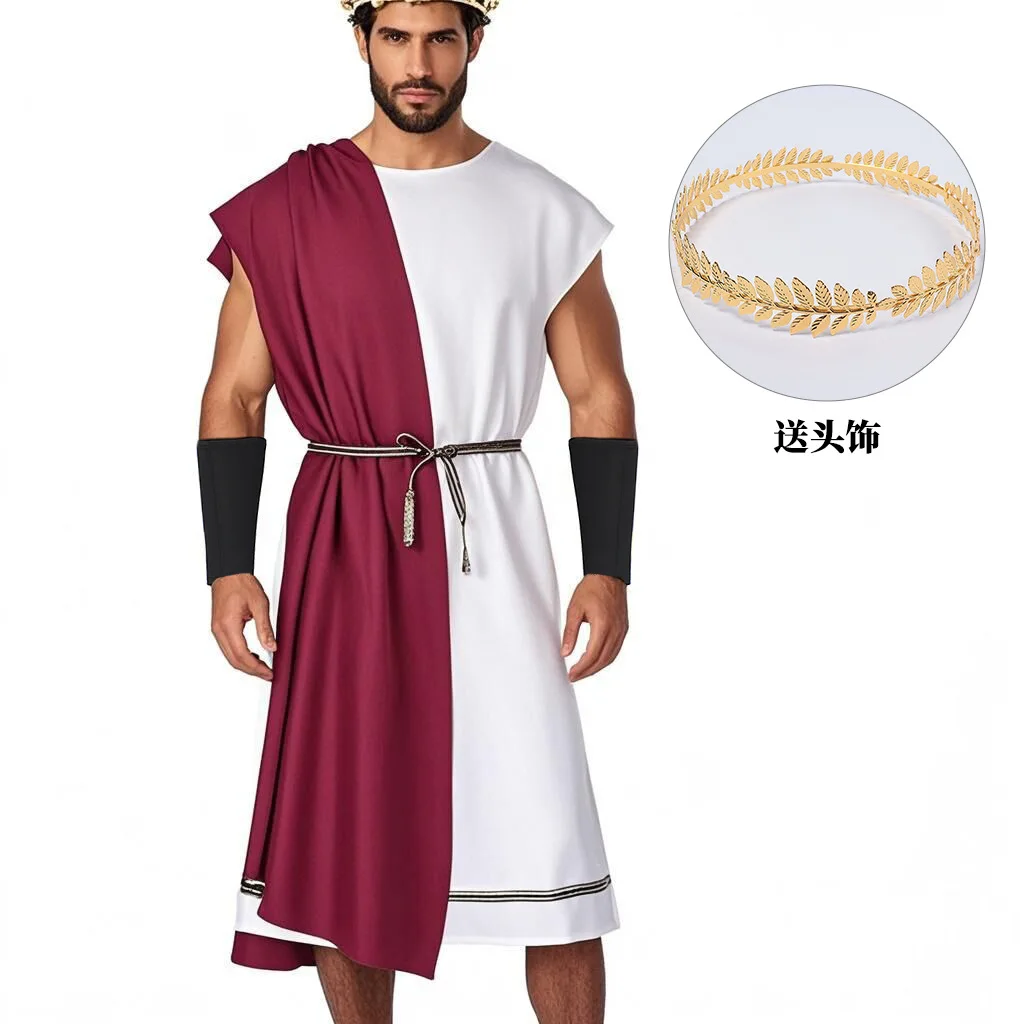 Costume de carnaval médiéval pour hommes, Costume de Cosplay pour ...